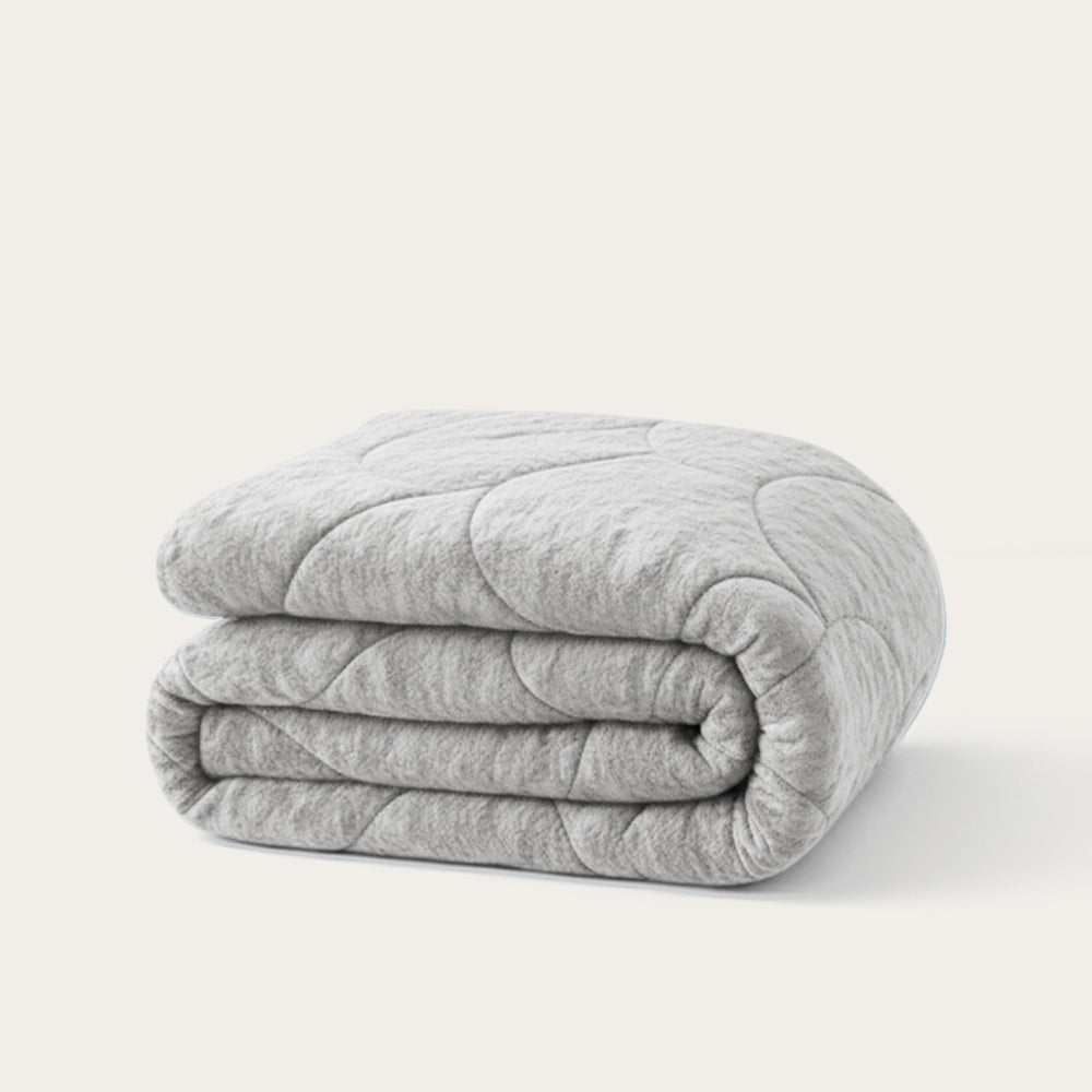 HappyBed - Teddy - Silver Grey Dekbed voor het hele jaar