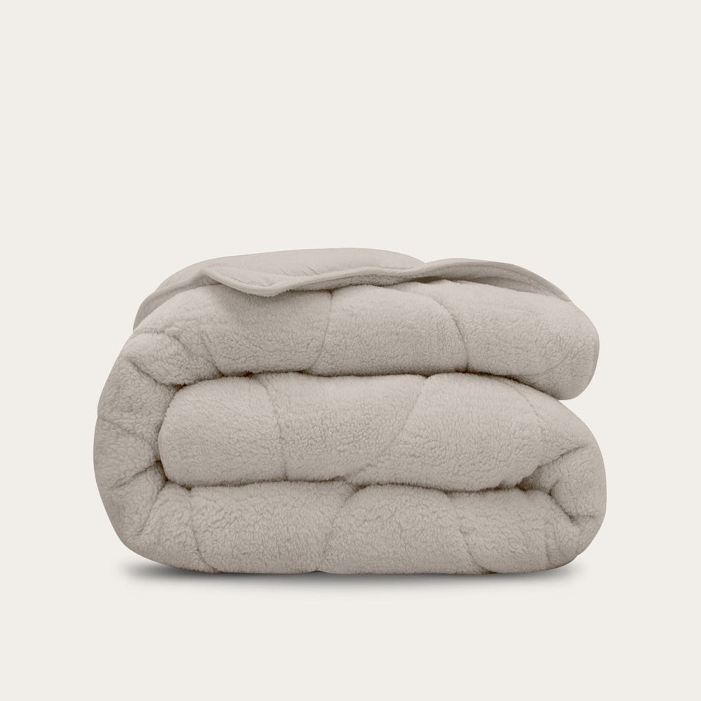 Dekbed zonder Overtrek - Taupe | Bedrukt Dekbed | Warmteklasse 2 ...